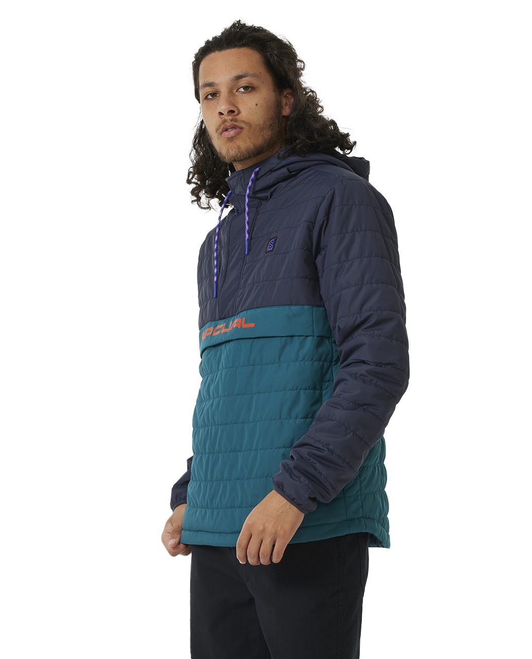 The Rip Curl Search Anorak Puffer Jacket in Blue | Anns Cottage – Ann's ...