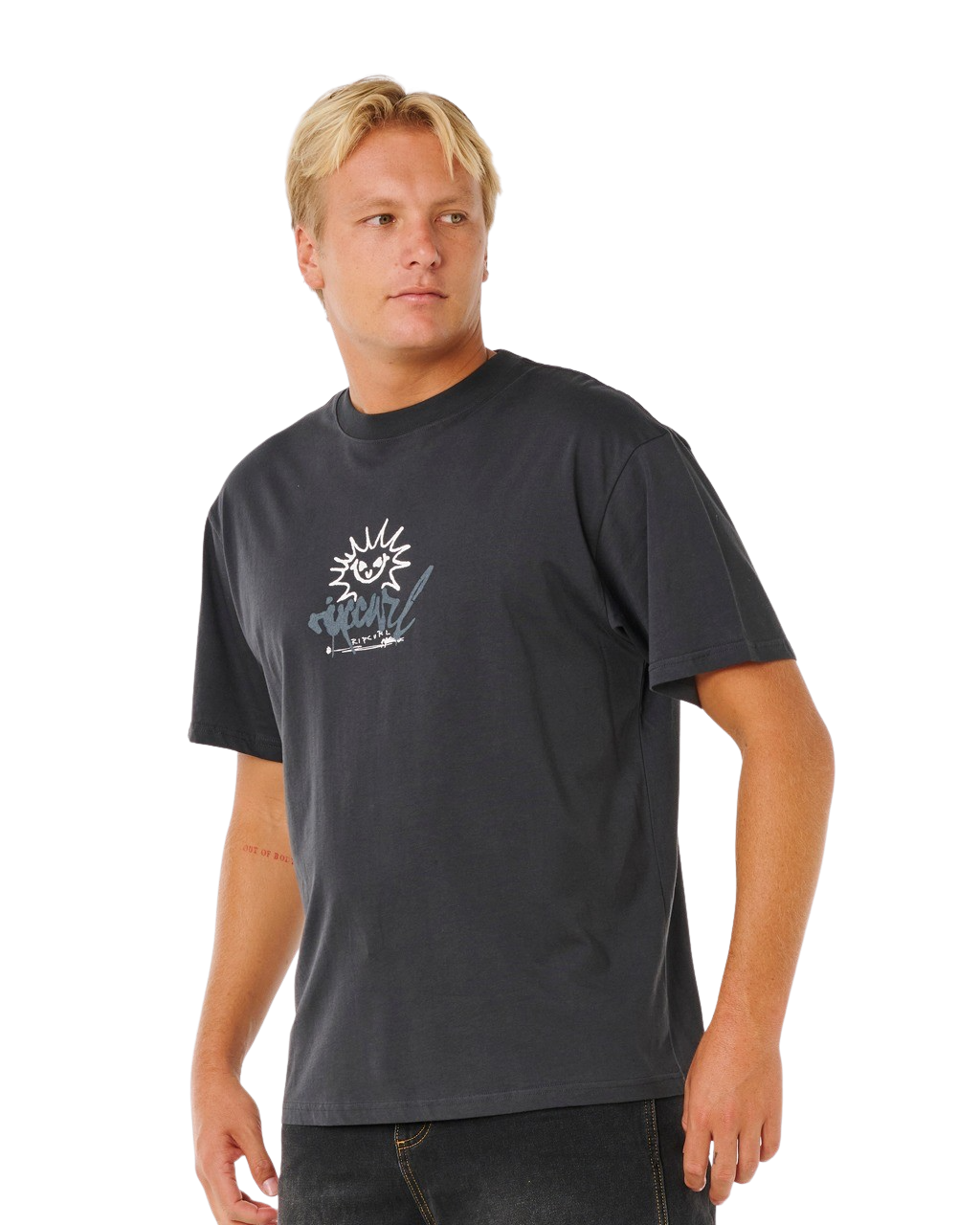 The Rip Curl Inner Visions Rotten Sun T-Shirt in Black | Anns Cottage ...