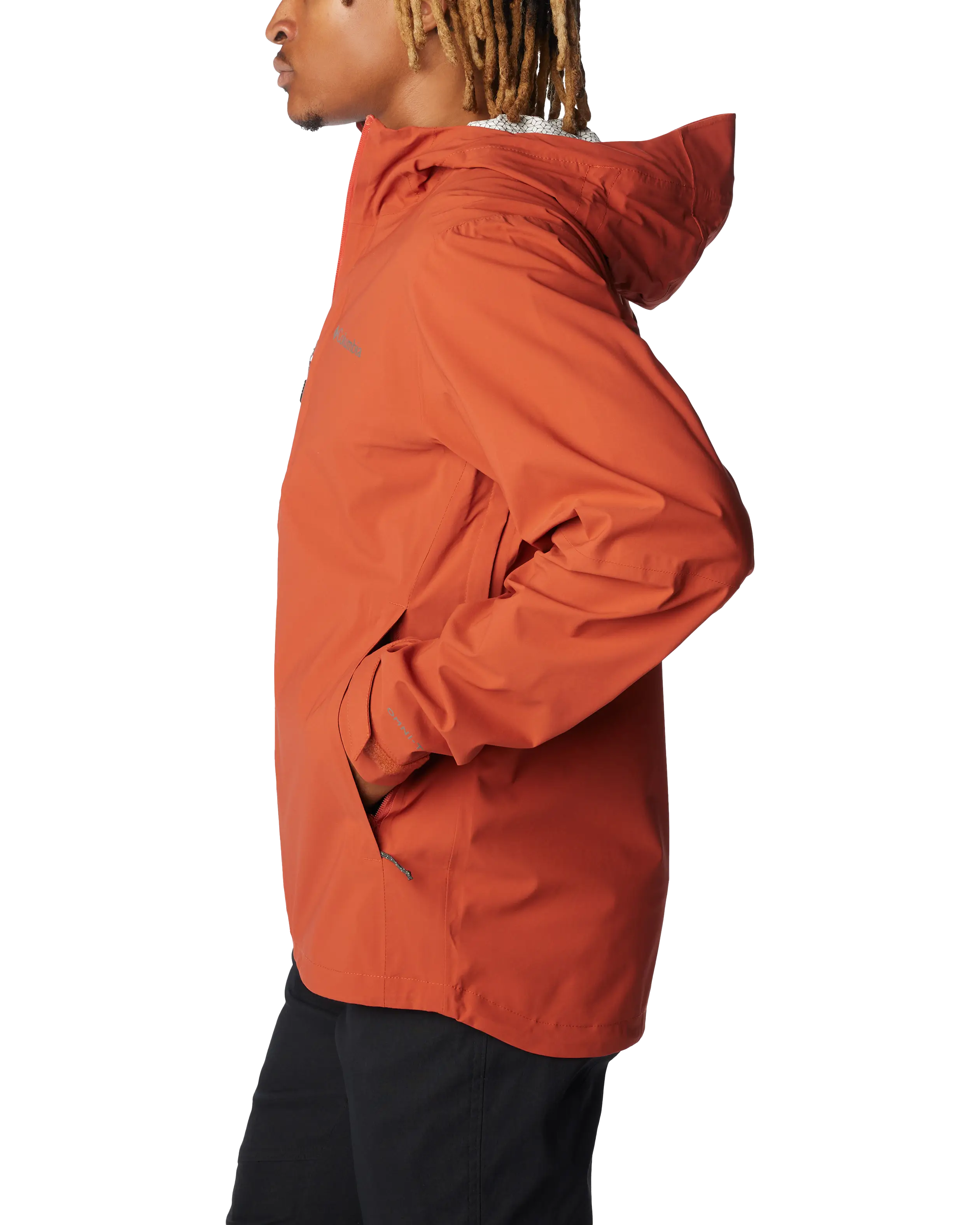 The Columbia Mens Omni-Tech Ampli-Dry Shell Jacket in Red | Anns ...