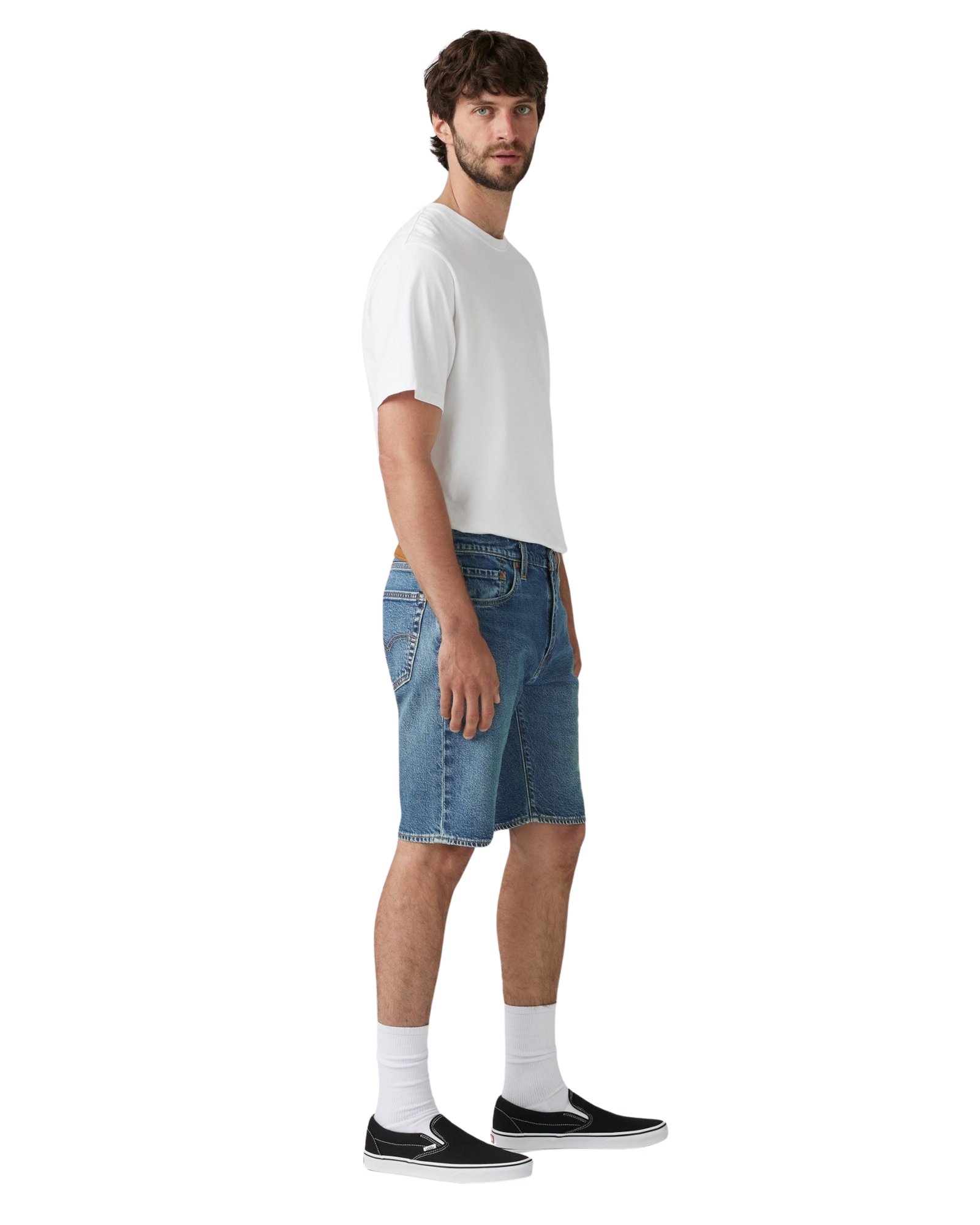 The Levi's® 405™ Standard Walkshorts in Blue | Anns Cottage – Ann's Cottage