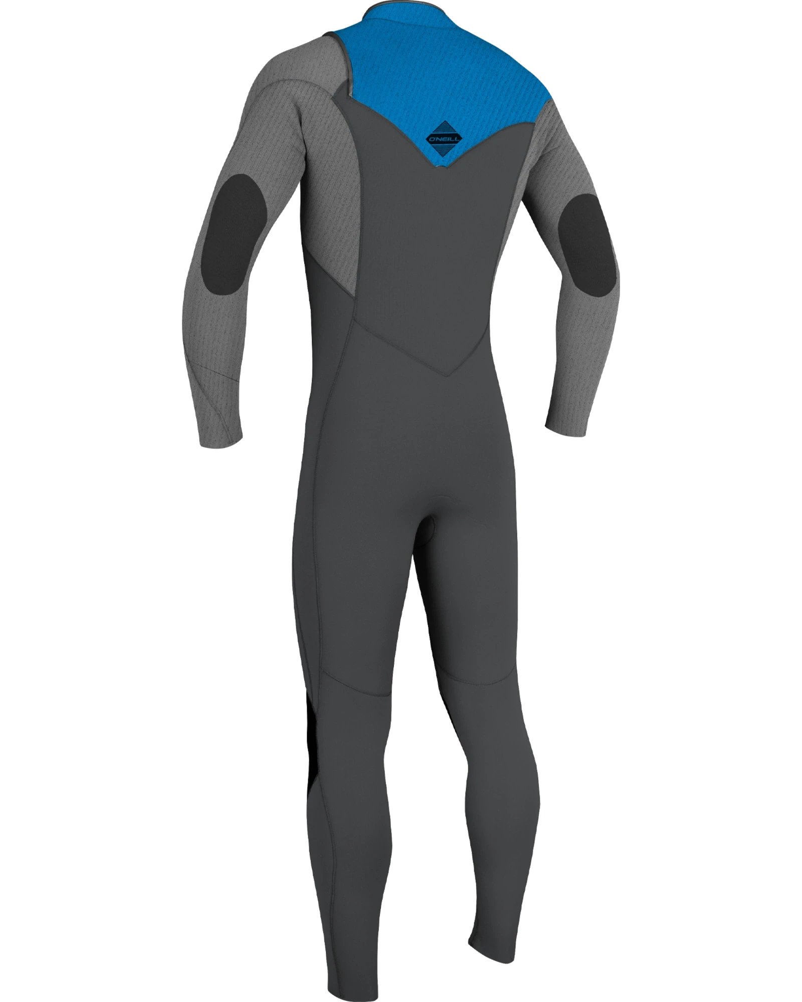 The O'Neill Kids Boys HyperFreak 4/3mm+ Chest Zip Wetsuit in Grey ...