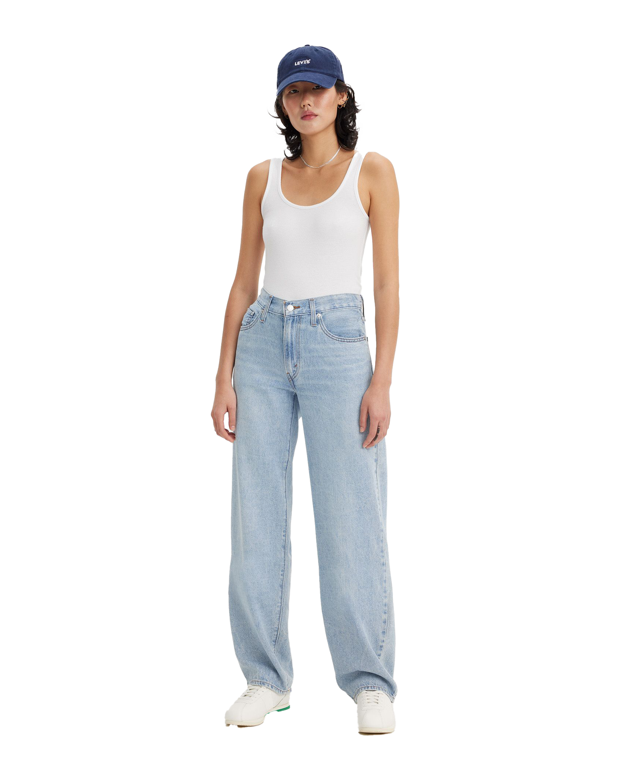 The Levi's® Womens Baggy Dad Jeans in Blue | Anns Cottage – Ann's Cottage