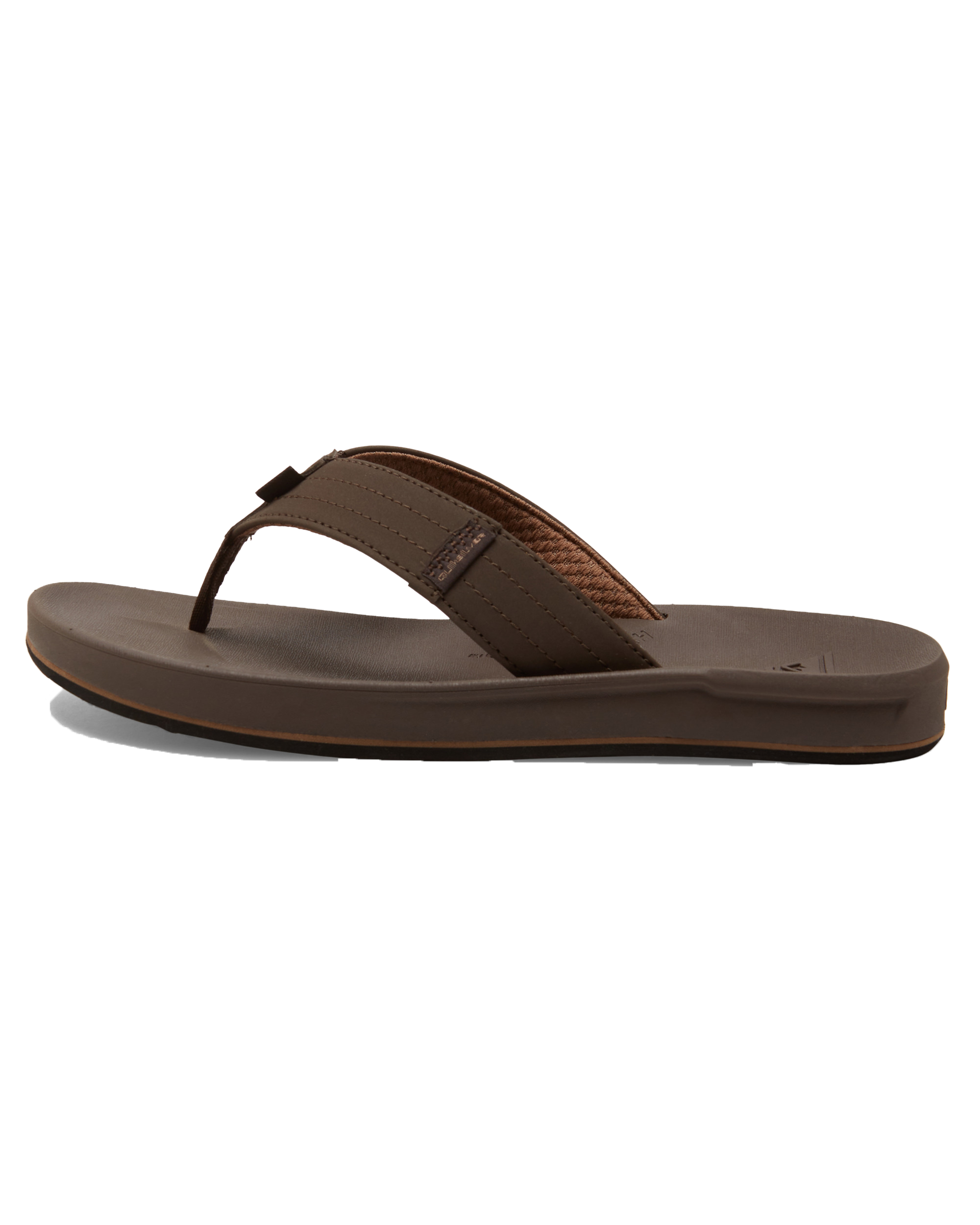 The Quiksilver Mens Rivi III Flip Flops in Brown | Anns Cottage – Ann's ...