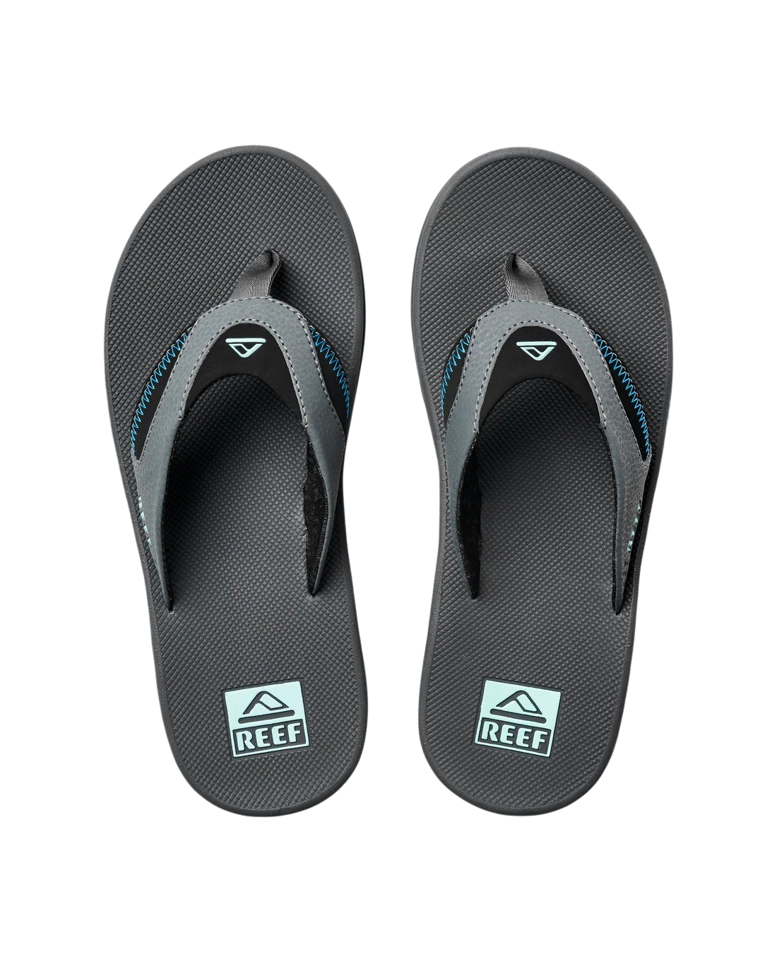 The Reef Fanning Flip Flops in Black | Anns Cottage – Ann's Cottage