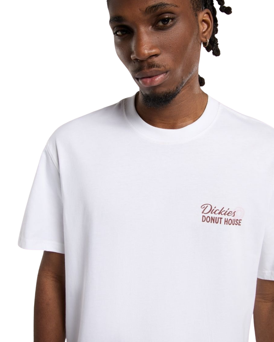 The Dickies Donut House T-Shirt in White | Anns Cottage – Ann's Cottage