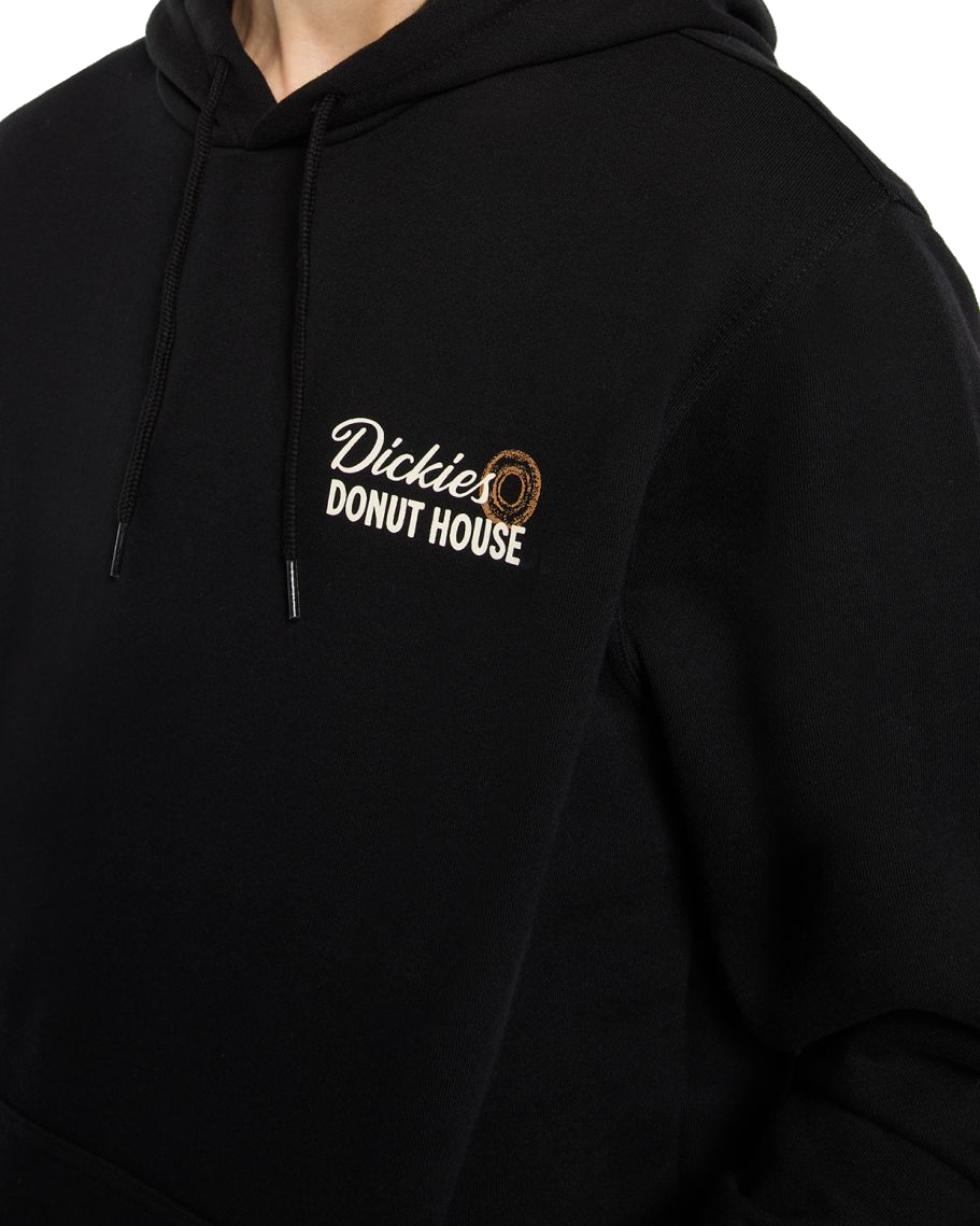 The Dickies Donut House Hoodie in Black | Anns Cottage – Ann's Cottage