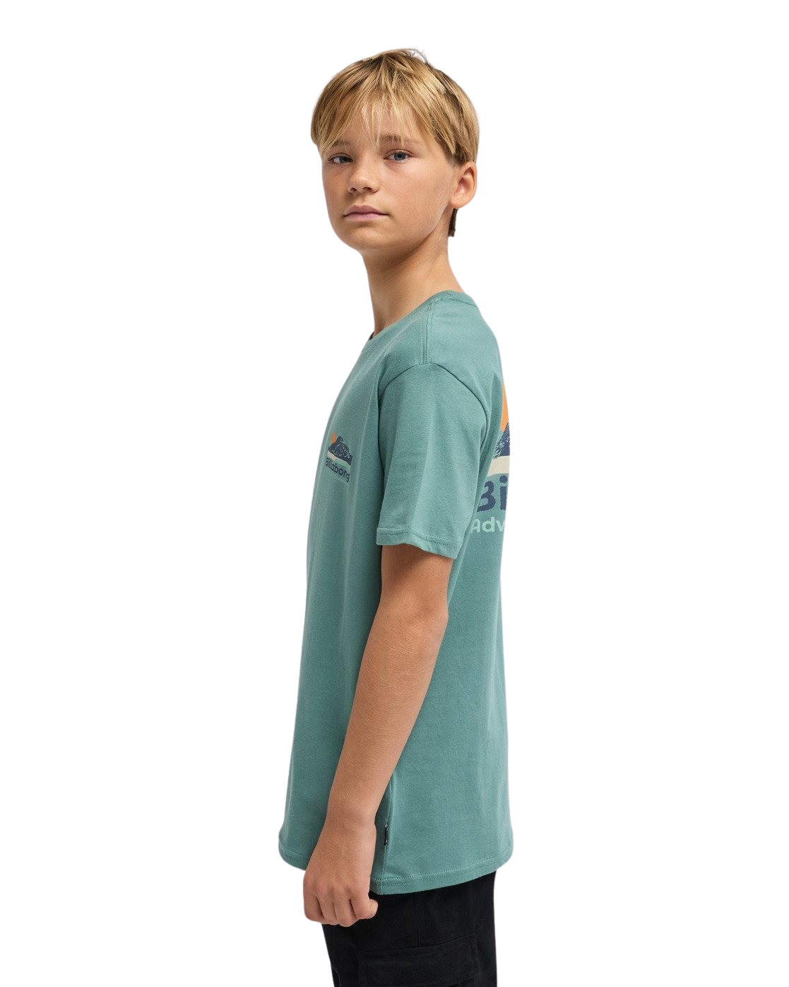 The Billabong Boys Adventure Division Range T-Shirt in Green | Anns ...