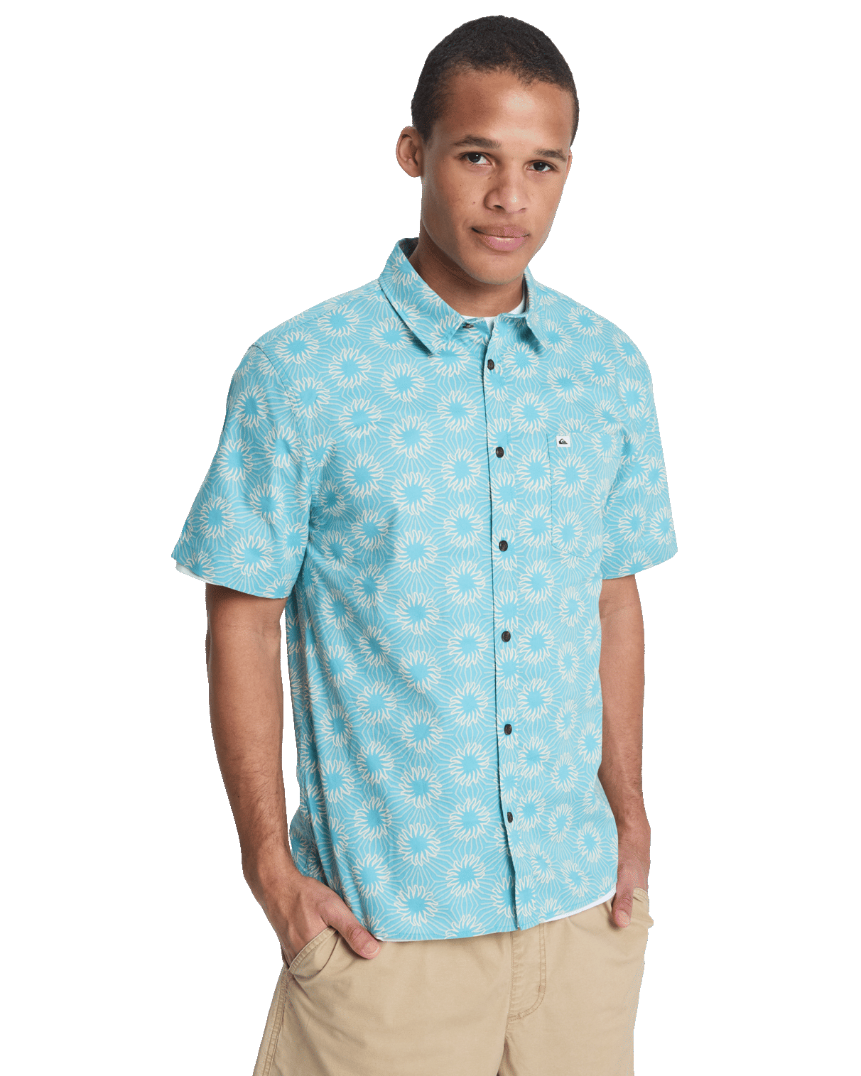 The Quiksilver Apero Classic Shirt in Blue | Anns Cottage – Ann's Cottage