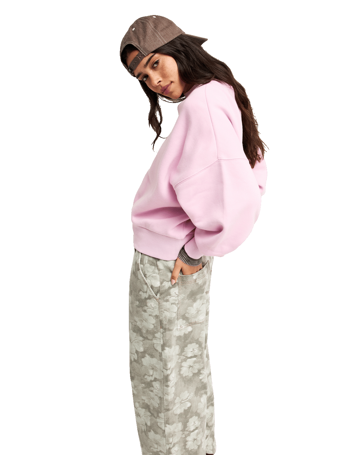 The Roxy Solar Rush Sweatshirt in Pink | Anns Cottage – Ann's Cottage