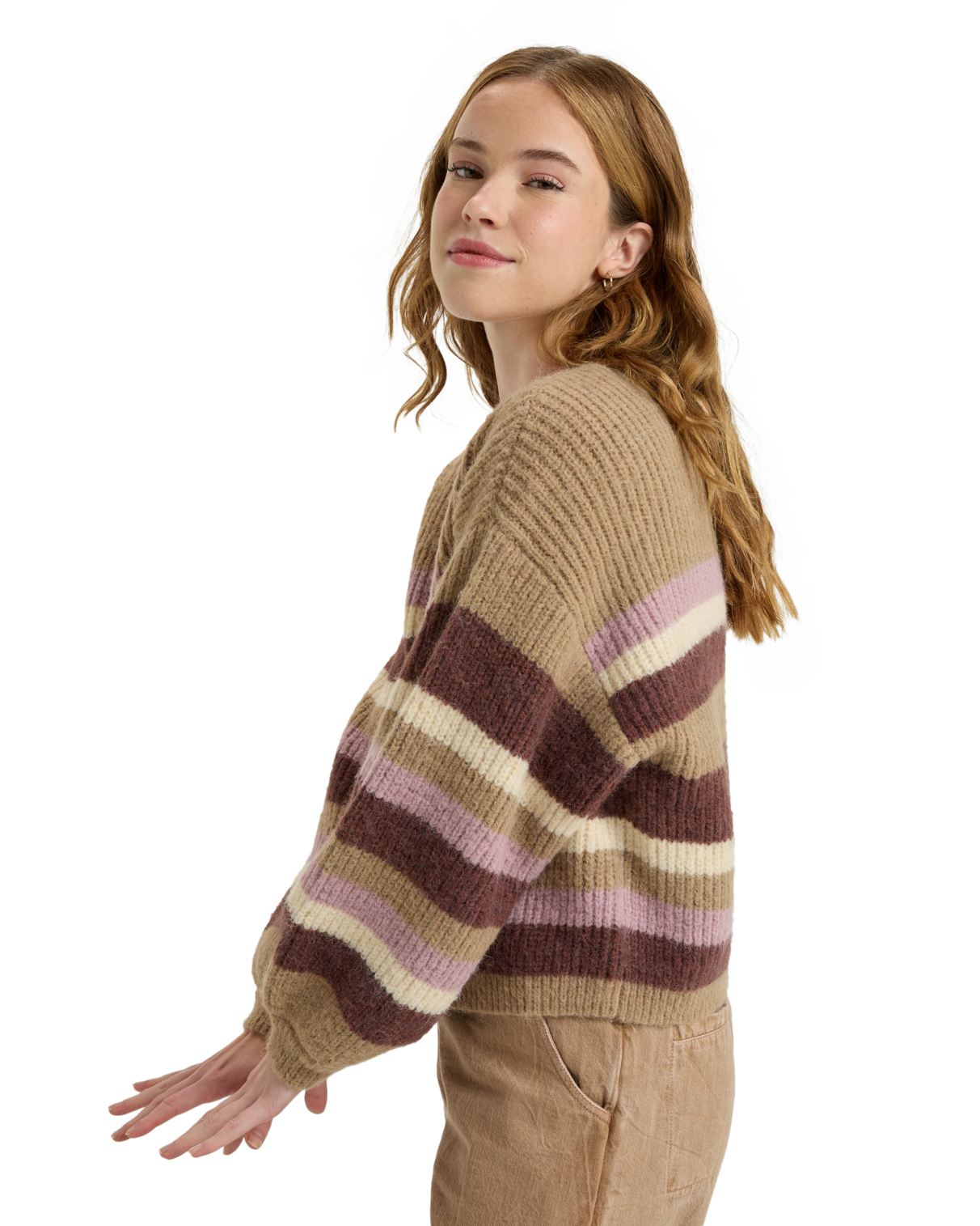 The Roxy Marble Tiles Cardigan in Brown | Anns Cottage – Ann's Cottage