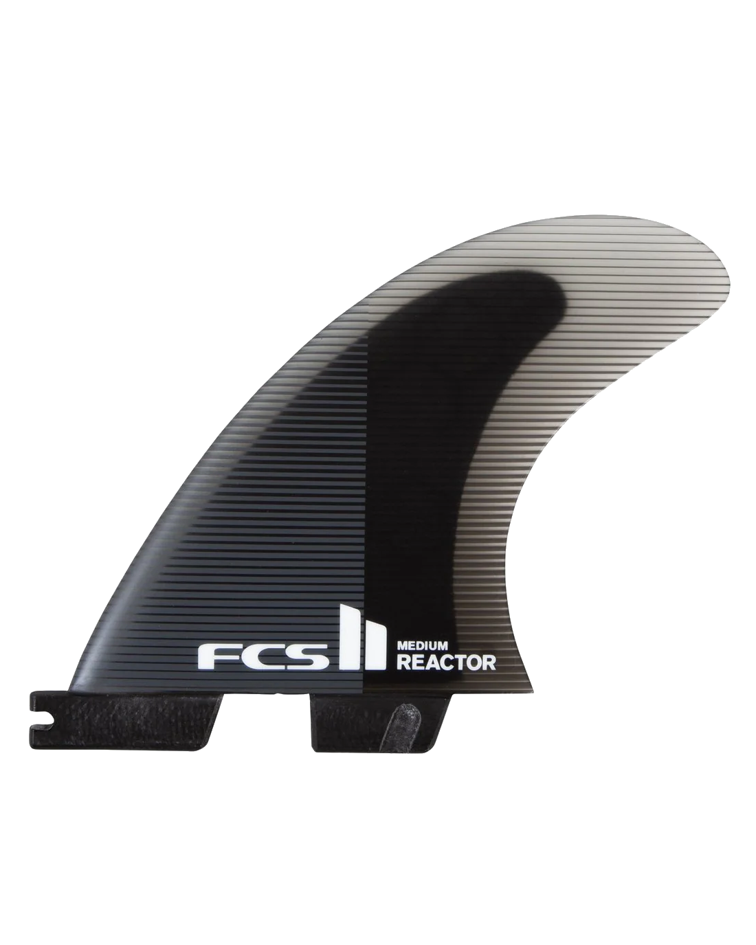 The FCS II Reactor PC Medium Tri Fins in Black | Anns Cottage – Ann's ...