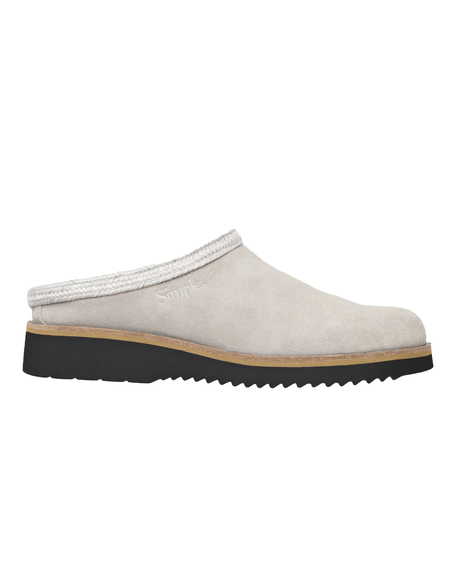 The Simple Womens Original Suede Clog in Grey | Anns Cottage – Ann's ...
