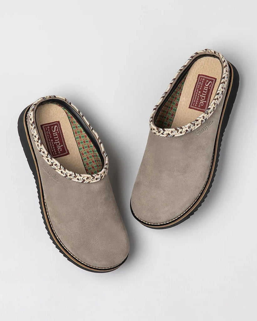 The Simple Womens Original Suede Clog in Brown | Anns Cottage – Ann's ...