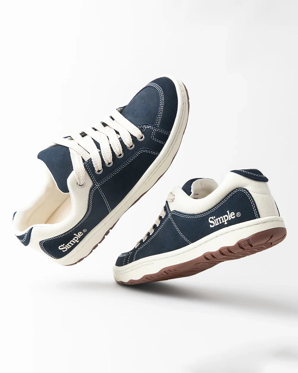 The Simple OS Suede Shoes in Blue | Anns Cottage – Ann's Cottage