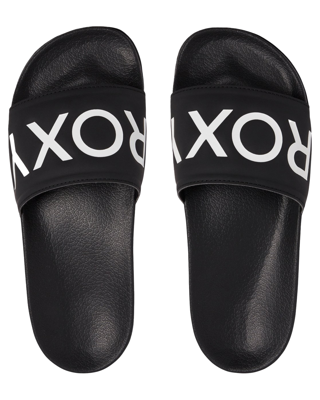 The Roxy Womens Slippy II Sliders in Black | Anns Cottage – Ann's Cottage