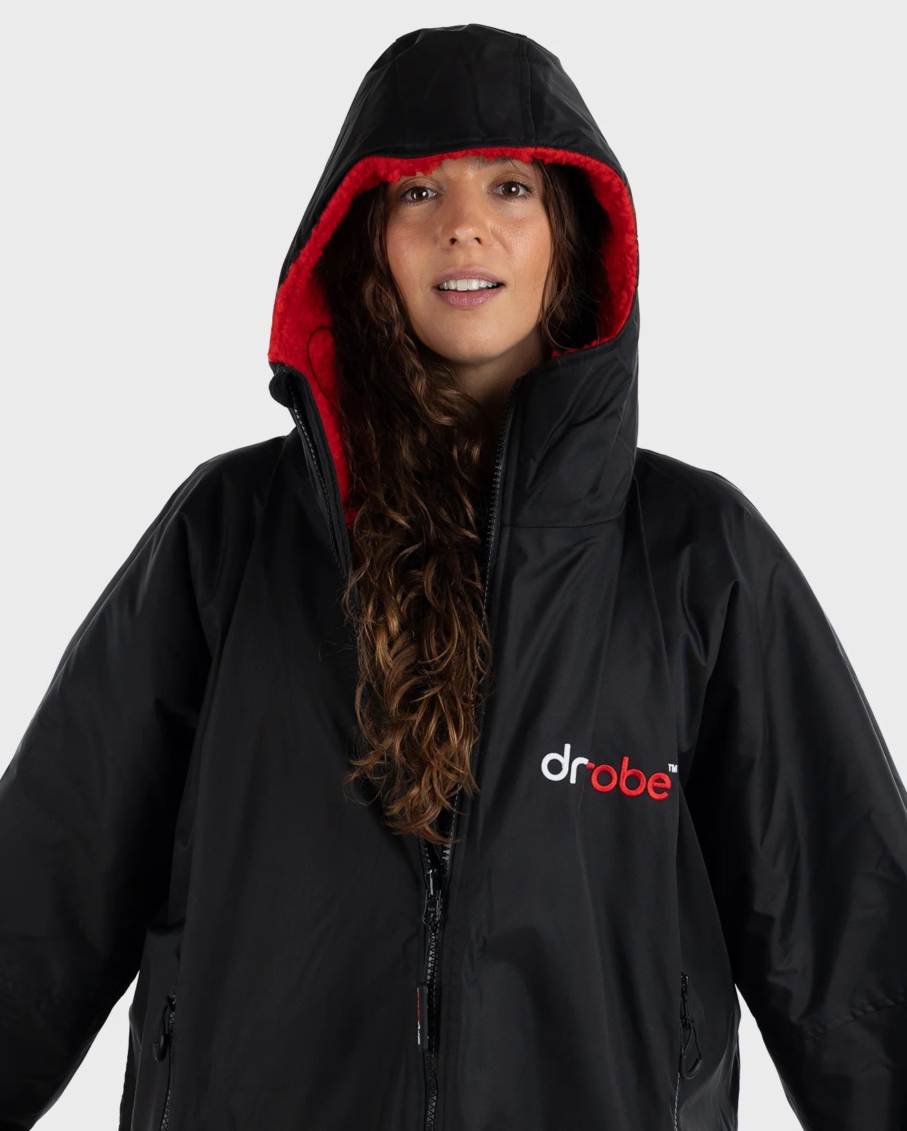 The Dryrobe Advance Long Sleeved Dryrobe in Black | Anns Cottage – Ann ...