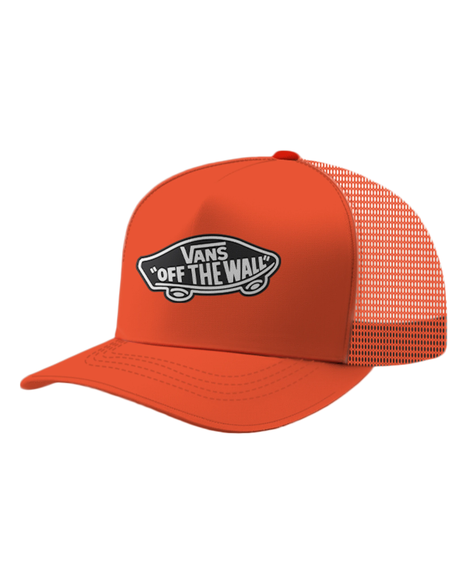 The Vans Classic Patch Curved Bill Trucker Cap in Orange | Anns Cottage ...
