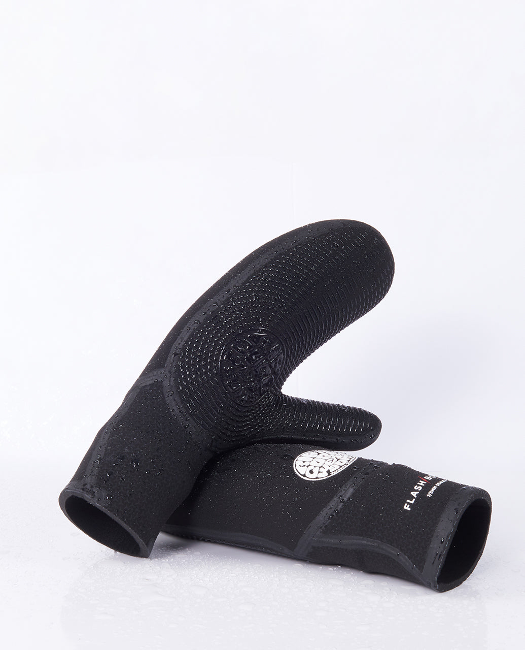 The Rip Curl Flashbomb 7mm Wetsuit Mittens in Black | Anns Cottage ...