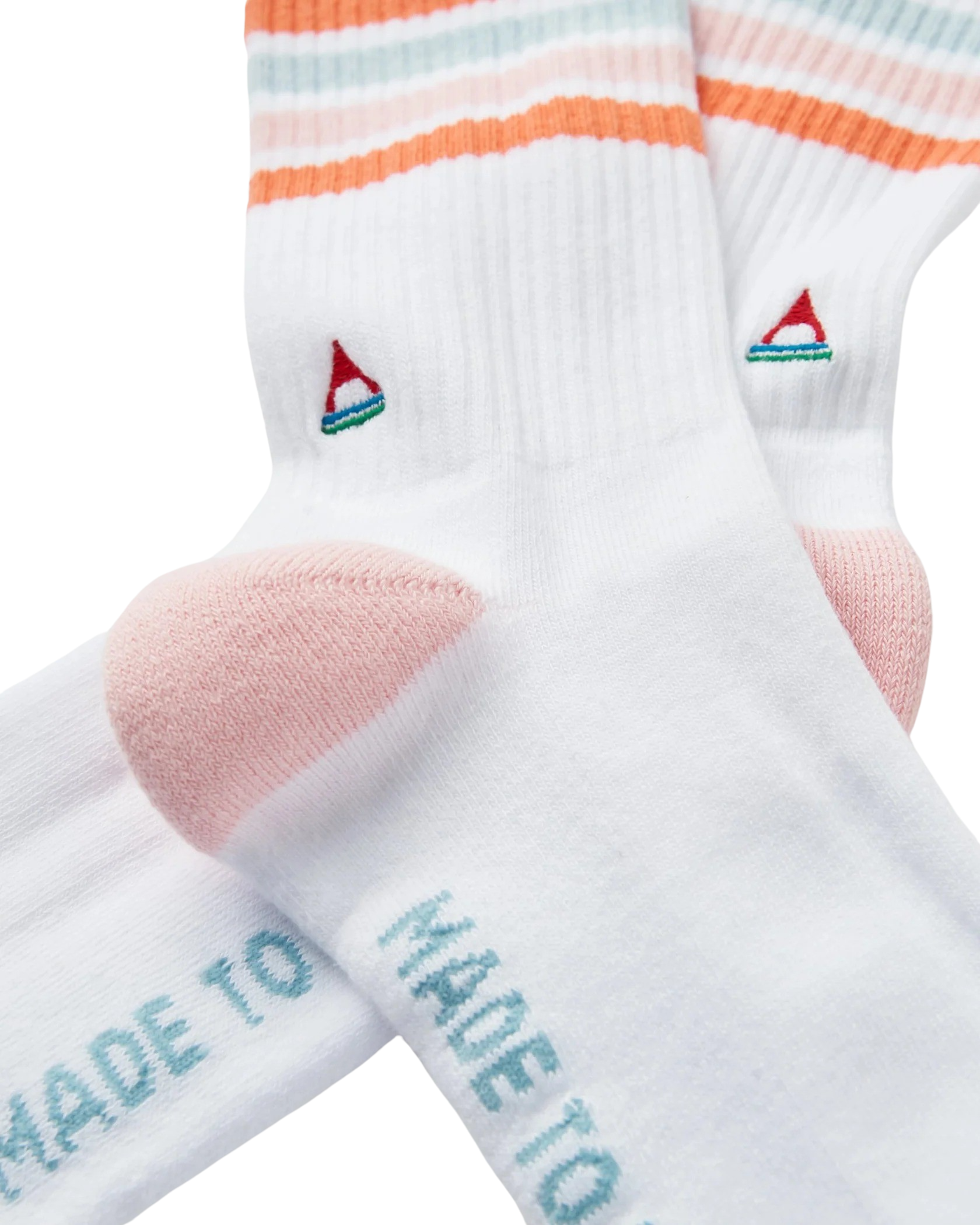 The Passenger Organic Crew Socks in White | Anns Cottage – Ann's Cottage